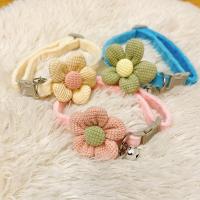 China Adjustable Flower Bow Cat Collar for Kittens and Small Dogs for sale