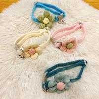China Adjustable Flower Bow Cat Collar for Kittens and Small Dogs for sale