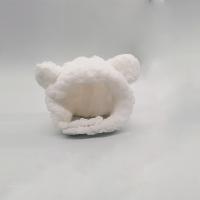 China Cashmere Pet Hat for Small Dogs - Adjustable Bear Plush Winter Headpiece for sale