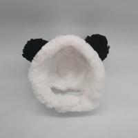 China Cashmere Pet Hat for Small Dogs - Adjustable Bear Plush Winter Headpiece for sale