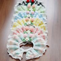 China Knitted Pet Bandana Collar for Cats and Dogs in Multiple Colors for sale