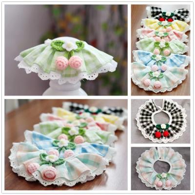 China Knitted Pet Bandana Collar for Cats and Dogs in Multiple Colors for sale