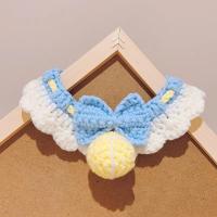 China Knitted Pet Bib Collar for Cats and Dogs - Blue Pink Yellow Red Purple for sale