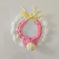 China Knitted Pet Bib Collar for Cats and Dogs - Blue Pink Yellow Red Purple for sale