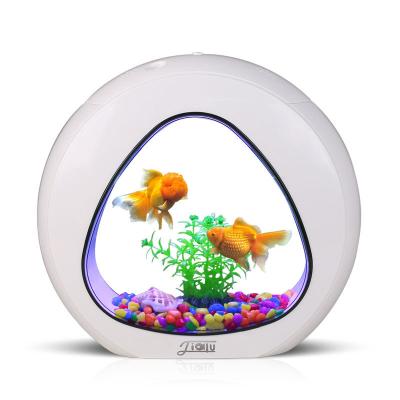 China 3G Acrylic Desktop Aquarium with LED for Betta Fish for sale