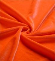 China 160CM Slate Blue Velvet Fabric Slight Elasticity Velour Stretch Velvet Upholstery For Outerwear for sale