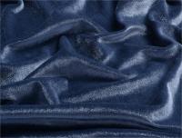 China 160CM Slate Blue Velvet Fabric Slight Elasticity Velour Stretch Velvet Upholstery For Outerwear for sale