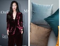 China 160CM Slate Blue Velvet Fabric Slight Elasticity Velour Stretch Velvet Upholstery For Outerwear for sale