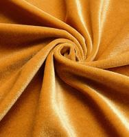 China 160CM Slate Blue Velvet Fabric Slight Elasticity Velour Stretch Velvet Upholstery For Outerwear for sale