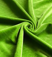 China 160CM Slate Blue Velvet Fabric Slight Elasticity Velour Stretch Velvet Upholstery For Outerwear for sale