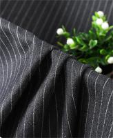 China Slightly Elastic 245GSM Yarn Dyed Fabric Strip Checkered TR Striped OEM for sale
