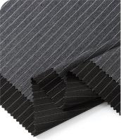 China Slightly Elastic 245GSM Yarn Dyed Fabric Strip Checkered TR Striped OEM for sale