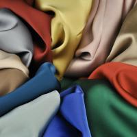 China 150CM Women Soft Satin Fabric Ordinary Dyeing Royal Blue Satin Fabric For Accessories for sale