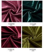 China Printed Yellow Velvet Upholstery Fabric 250GSM Black Vintage Velvet Upholstery Fabric for sale