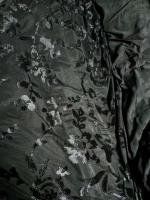 China 250GSM Velour Fabric Burnt Flower Velvet Fabric For Bags Shoes Drapery for sale