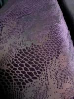 China 250GSM Velour Fabric Burnt Flower Velvet Fabric For Bags Shoes Drapery for sale