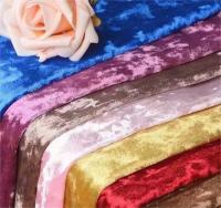 China Soft Feel Velour Fabric Customized Color Breathable Soft Fabric Gold For Home Textile for sale