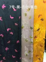 China Animal Pattern Printing Soft  Blended Jacquard Viscose Weave Fabric for sale
