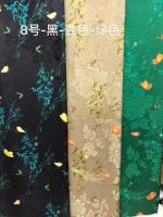 China Autumn Season Jacquard Jersey Fabric Floral Multi Color Lightweight Butterfly Pattern for sale