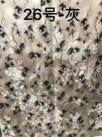 China Autumn Season Jacquard Jersey Fabric Floral Multi Color Lightweight Butterfly Pattern for sale