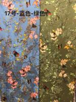 China Autumn Season Jacquard Jersey Fabric Floral Multi Color Lightweight Butterfly Pattern for sale