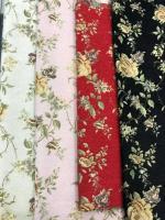 China Soft  100 Polyester Fabric Winter Roses Chenille Jacquard 148CM Fabric for sale