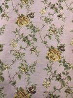 China Soft  100 Polyester Fabric Winter Roses Chenille Jacquard 148CM Fabric for sale
