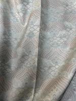 China Soft Luxurious Viscose Jacquard Polyester Floral Jacquard Fabric For Upholstery for sale