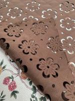 China 3D Pattern Burnt Flowers Contemporary Textile Art 100 Polyester Fiberfill Art Fabric for sale