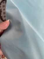 China Jacket Smooth Windbreaker Fabric Protective Clothing Silver Polyester Fabric for sale