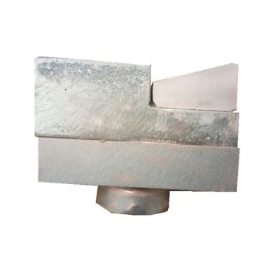 China Sugar Mill Shredder Hammer Tips 1.9kg 80x56x50mm 65HRC Wear Resistant for sale