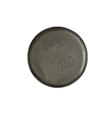 China 1.8kg Chromium Flat Wear Buttons 150x27mm for Excavator Bucket Protection for sale
