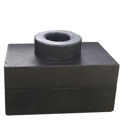 China 75x75x45mm 2kg Shredder Hammer Tips for Coal Industry Wear Resistant for sale