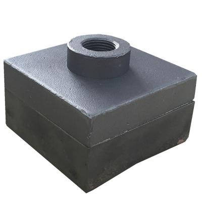 China Bi Metal Grinder Hammer Tips 90x90x55mm 3.1kg 63HRC 700BHN Wear Resistant for sale