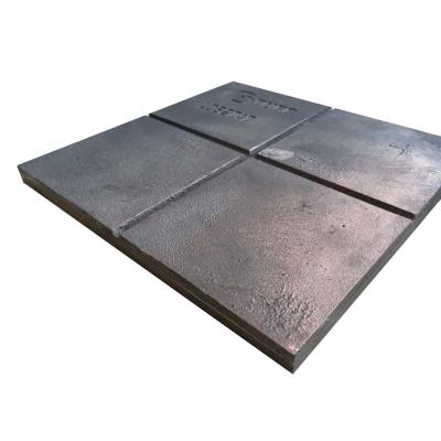 China Abrasion Resistant Plate 300x300x18mm 63HRC 12.7kg Easy Welded Wear Steel for sale