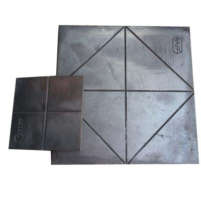 China Bimetallic Wear Plate 400x400x23mm 65HRC 28.7kg Impact Resistant for sale