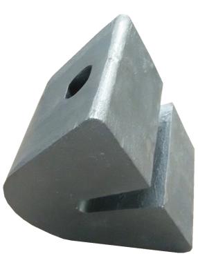 China Ni Hard Low Alloy Bi Metal Casting 63-64HRC Temperature Resistant Wear Parts for sale