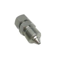 China Stainless Steel Lubrication Fitting Hydraulic Pipe Fitting Adapter Tube Hose Connector For Oil Pump for sale