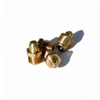 China Hexagon Round Head Brass Grease Zerk Fitting Grease Fitting M6 for sale