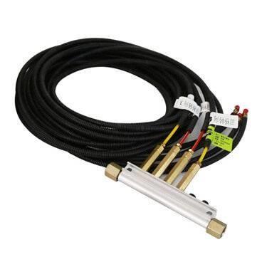 China 3/8 6AN 20FT Fuel Line Hose Kit Nylon Stainless Steel Braided Hose for sale