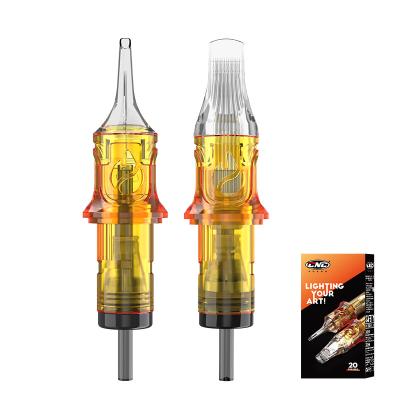 China Stainless Steel M1 Tattoo Needle 20pcs Straight Magnum Needles For Tattoo for sale