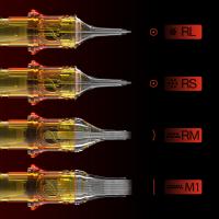China CNC Fuego 1RL 3RL 5RL 7RL 9RL Tattoo Cartridge Needle Round Liner Tattoo Needle for sale