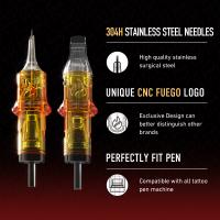 China CNC Fuego 1RL 3RL 5RL 7RL 9RL Tattoo Cartridge Needle Round Liner Tattoo Needle for sale