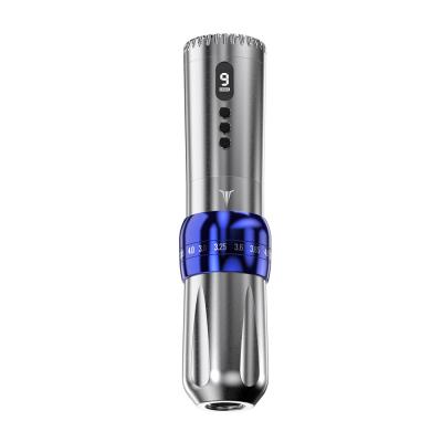 China P6 Pro  Machine Wireless Rotary Tattoo Pen Stroke Adjustable 2 Batteries for sale