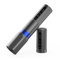 China Aircraft Aluminium Tattoo Pen Digital Wireless Tattoo Machine OEM Customized for sale