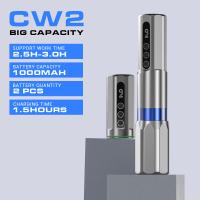 China Aircraft Aluminium Tattoo Pen Digital Wireless Tattoo Machine OEM Customized for sale