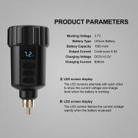 China 1500mah Tattoo Machine Power Supply RCA Wireless Tattoo Battery Pack for sale