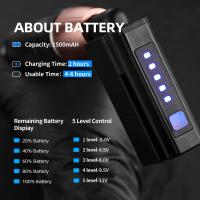 China P199 Wireless Tattoo Battery 1500mah Tattoo Machine Wireless Power Supply for sale
