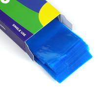 China Blue Tattoo Machine Cover Bags 100pcs Tattoo Pen Disposable Protective Bag for sale
