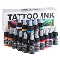 China 15ml 16 Colors Tattoo Pigment Ink 1/2 Oz  Ink Set for sale